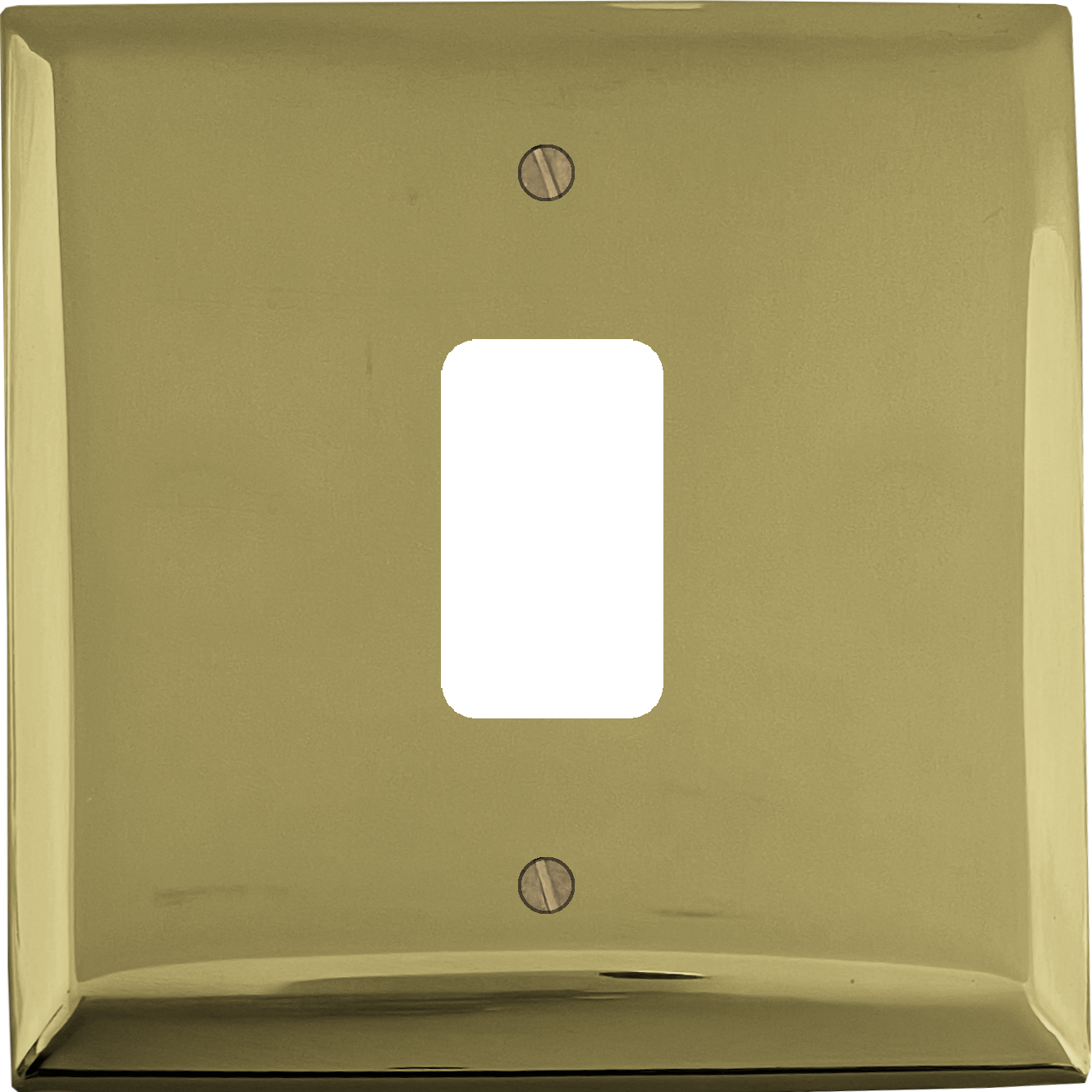 G+H Spectrum Polished Brass Grid Plate (1 Gang)