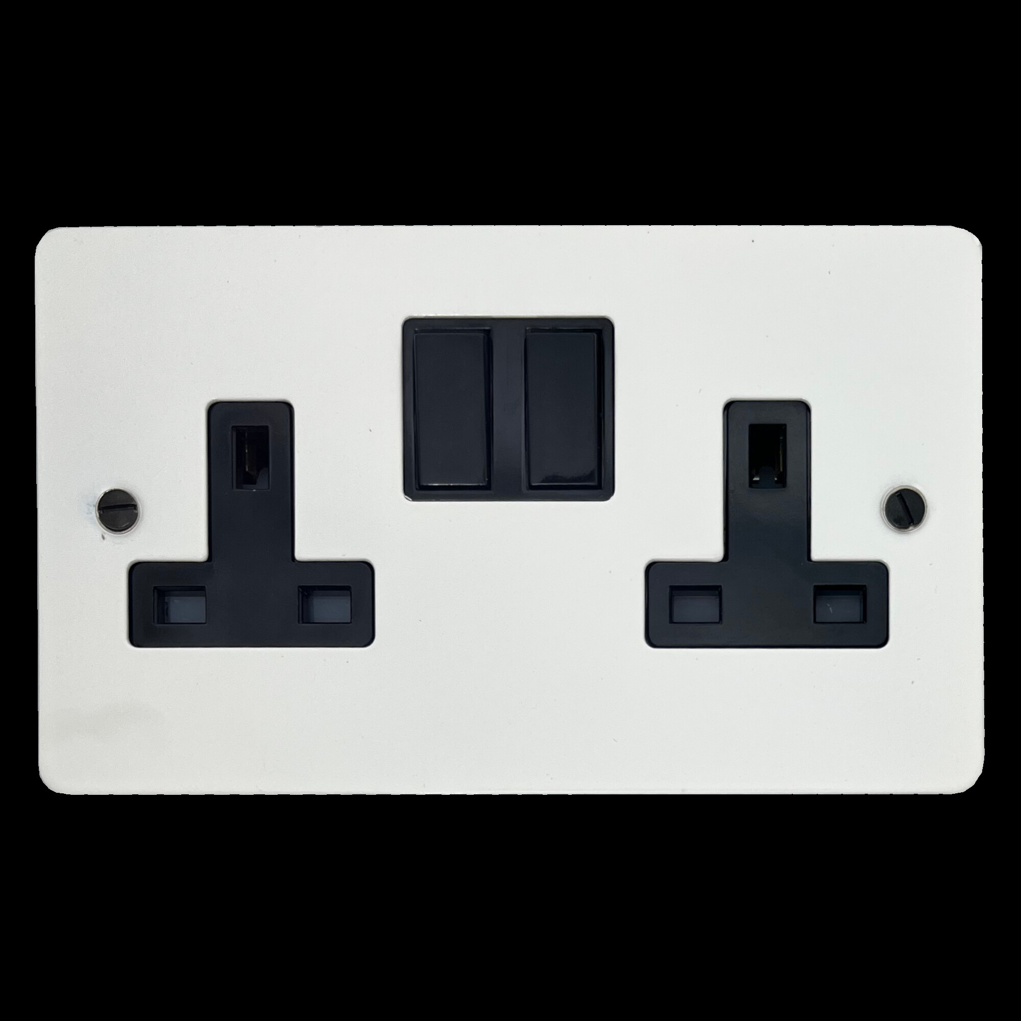 G+H Flat White Socket (Double Socket) from Socket Store