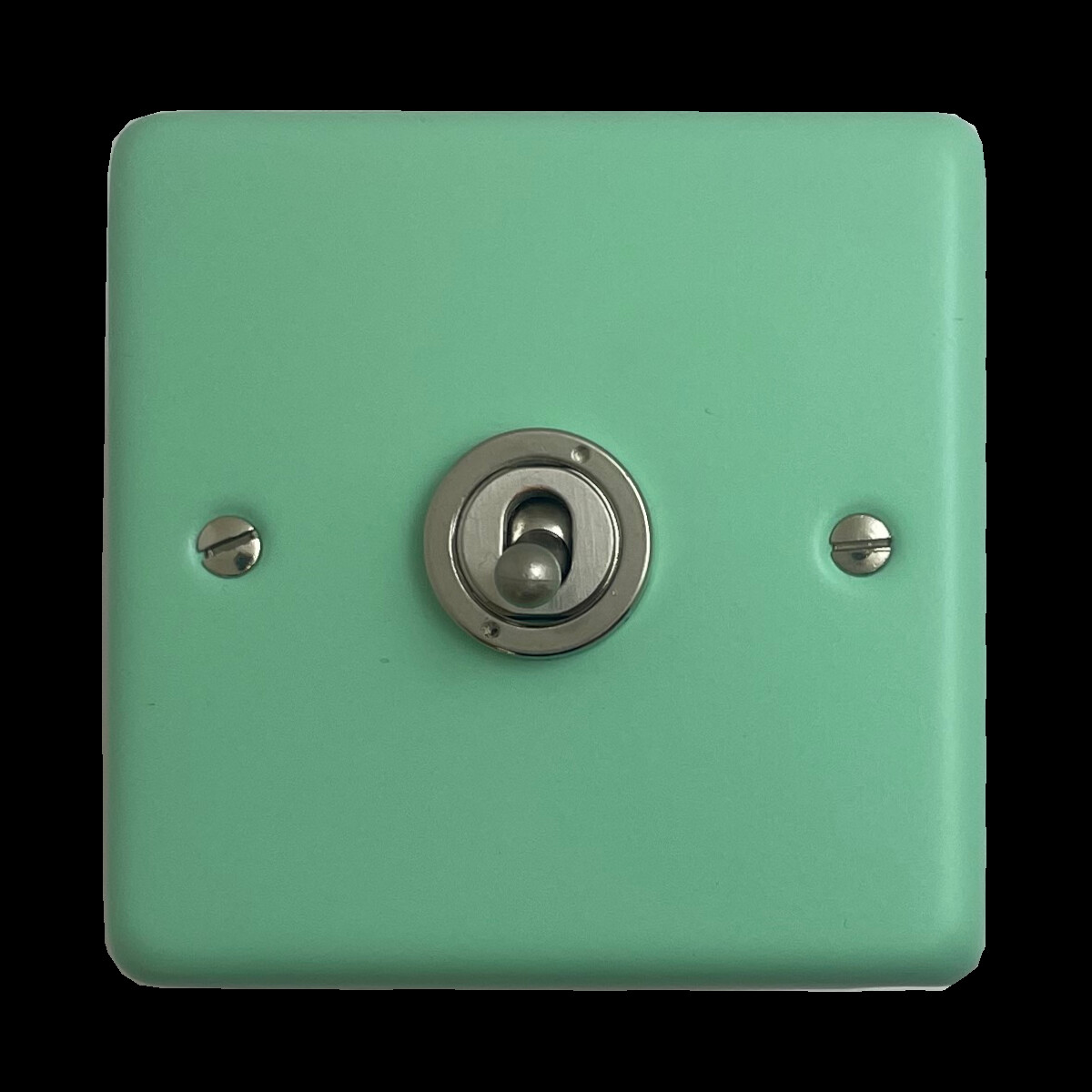 G+H Contour Peppermint Green Toggle Switch (1 Gang)